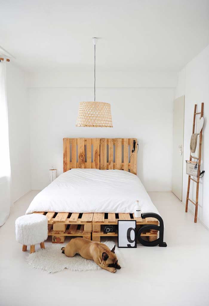 Cama de pallet: 60 ideias criativas, fotos e passo a passo