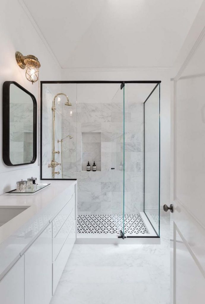 Banheiro branco: 95 fotos e ideias de decoração com a cor