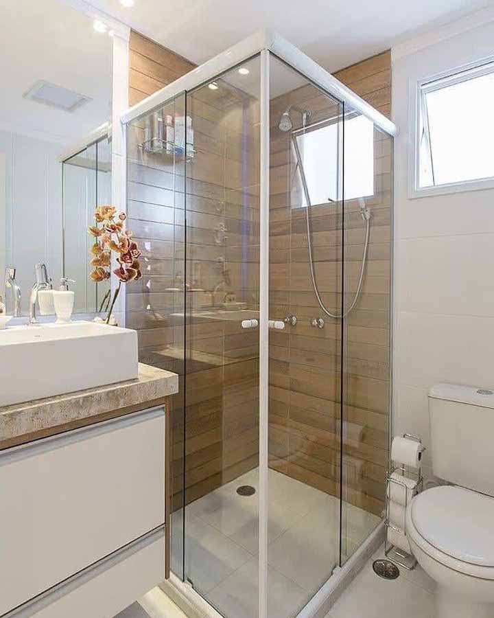 Banheiros simples: 50 projetos para decorar gastando pouco - fotos