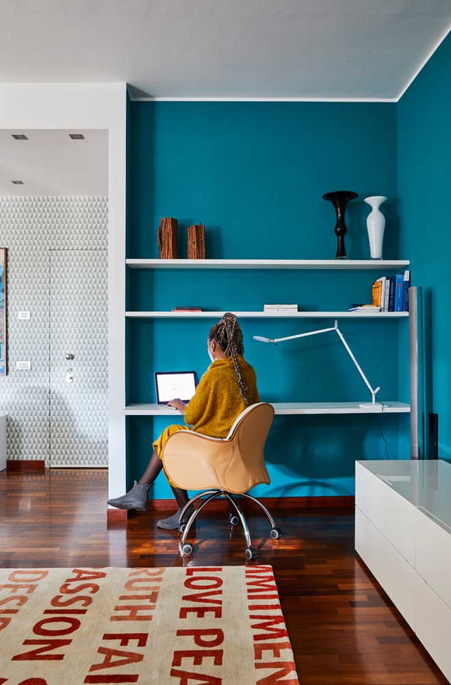 Azul turquesa: veja como usar a cor na decoração com fotos – Vitoria Dias