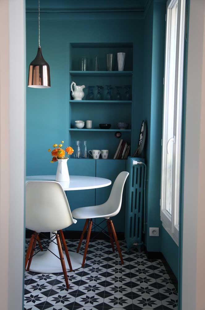 Azul turquesa: veja como usar a cor na decoração com fotos – Vitoria Dias
