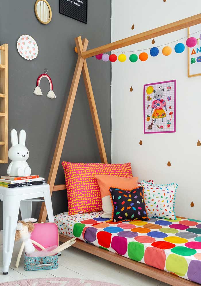 Almofadas coloridas: 60 modelos, fotos e passo a passo